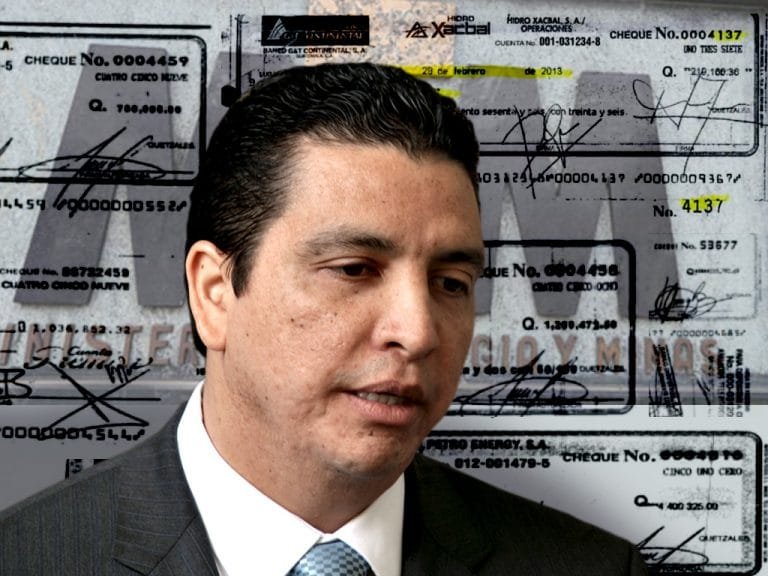 Ex Ministro de Energía y Minas recibió más de Q75 millones en sobornos